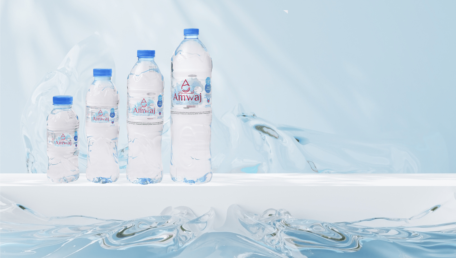 Amwaj – Premium Bottled Water for Pure Hydration